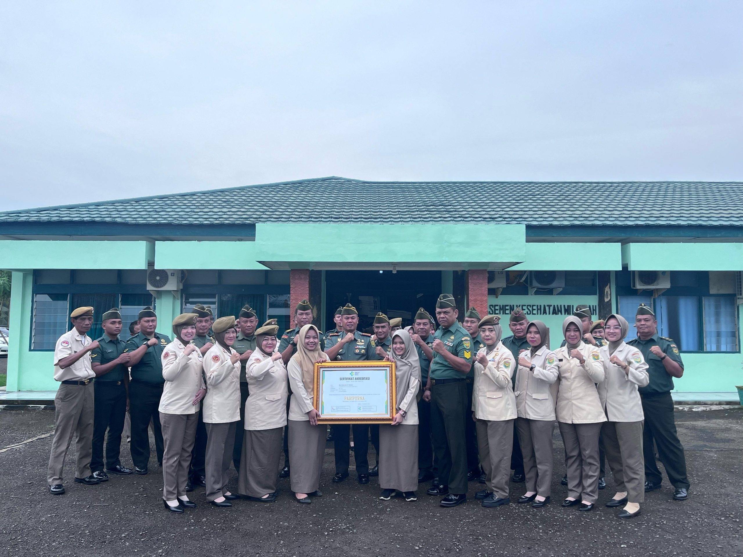 Klinik Makodam II/Swj Raih Akreditasi Paripurna dari Kemenkes RI ...