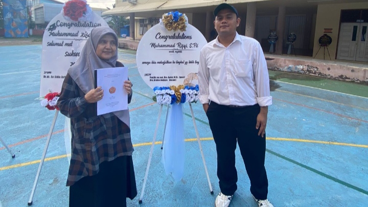 Merayakan Kesuksesan dan Rasa Syukur: Perjalanan Muhammad Rifqi Menuju ...